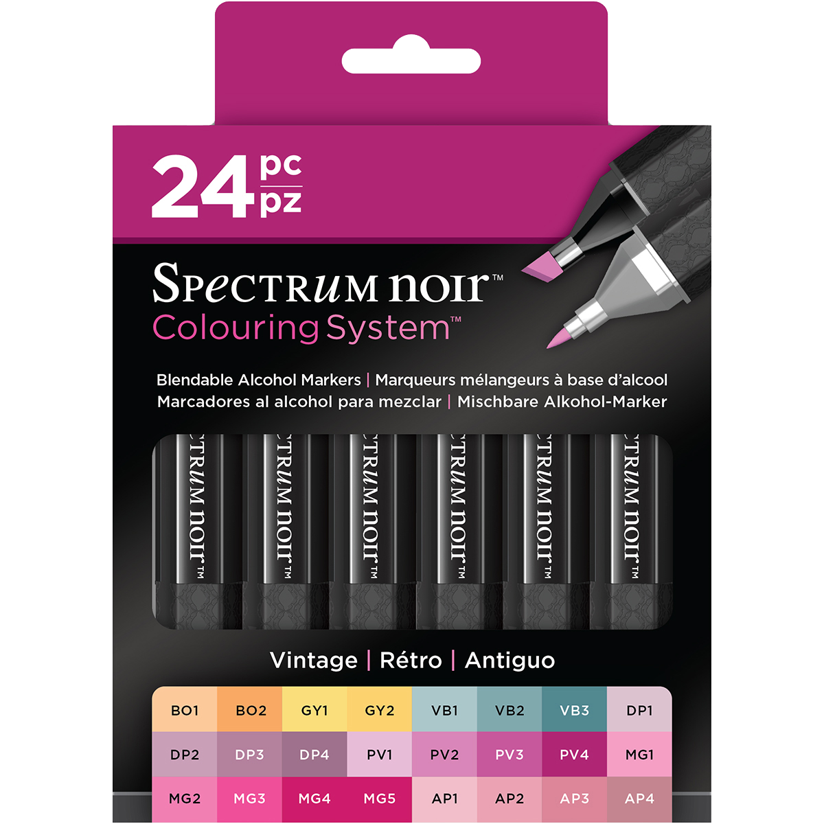 Home | Carpe Diem Markers. Spectrum Noir Markers 24 Set