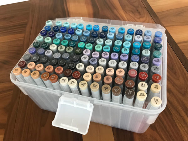 Home | Carpe Diem Markers. Storage Case for Copic Ink Refill and Markers