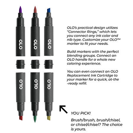 Home | Carpe Diem Markers. OLO Premium Markers - Brush