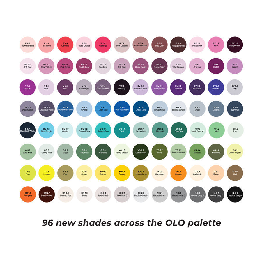 Home | Carpe Diem Markers. OLO Premium Markers New 2026 Colors - Brush